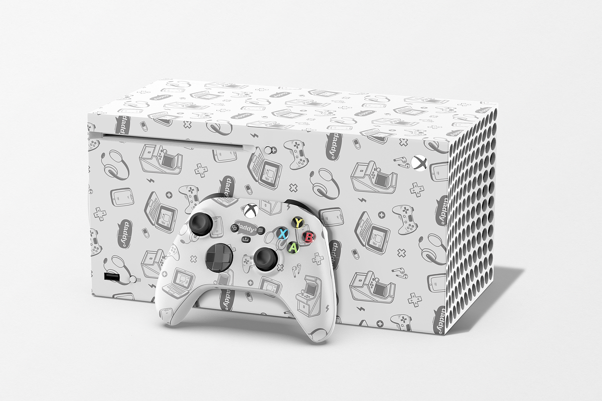 Xbox Series X Mockup, a Product Mockup by Mockupdaddy