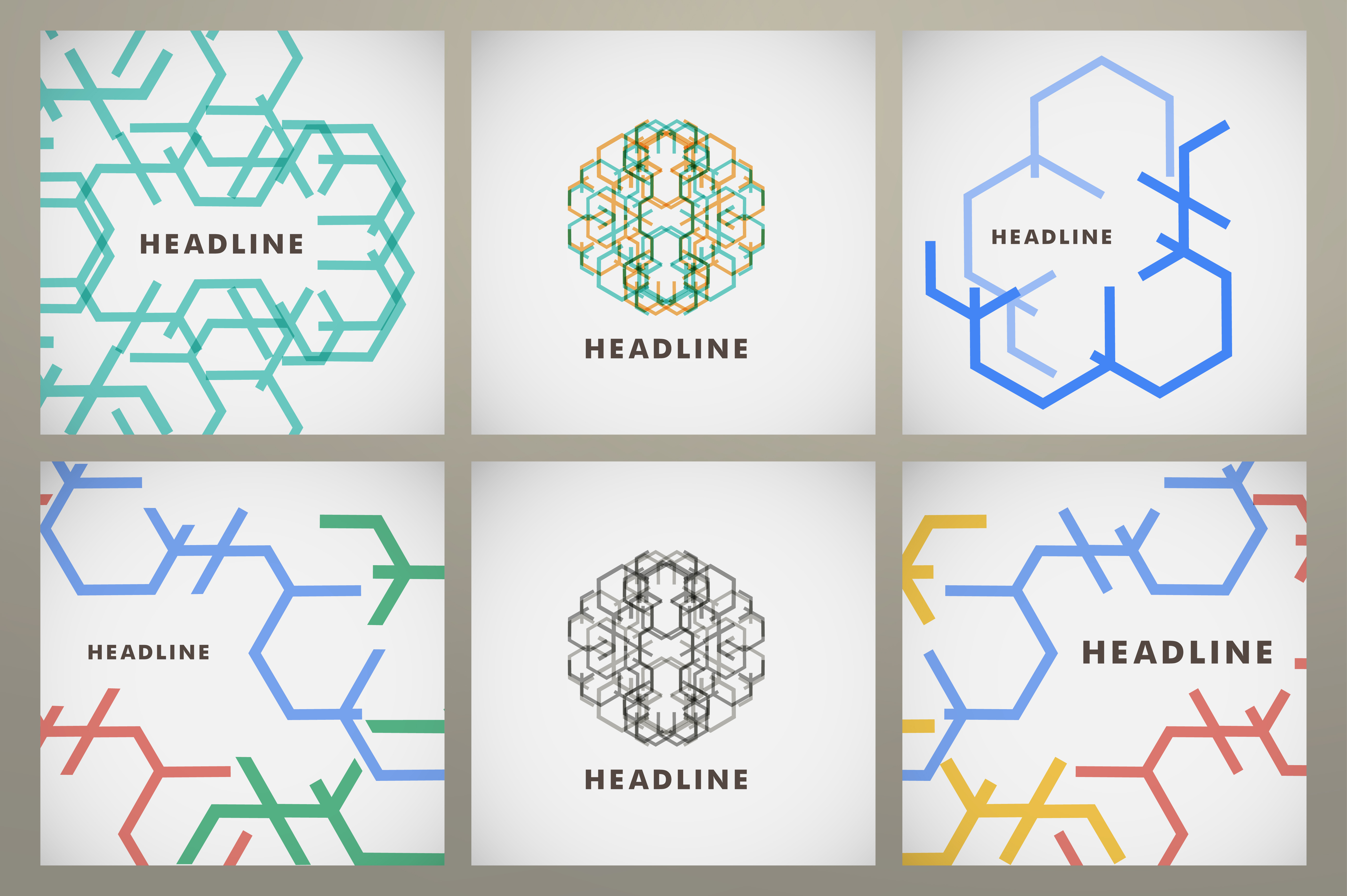 Colored broken lines pattern, a Pattern Graphic by Haisonok