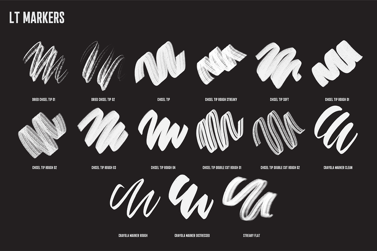 Procreate Lettering Toolkit, a Brush Add-On by Quiver Supply Co.