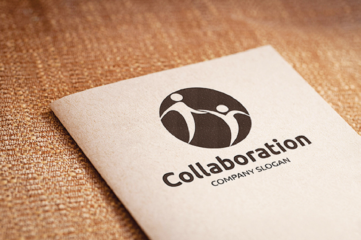 Collaboration Logo, a Branding & Logo Template by Vectorwins Premium Shop