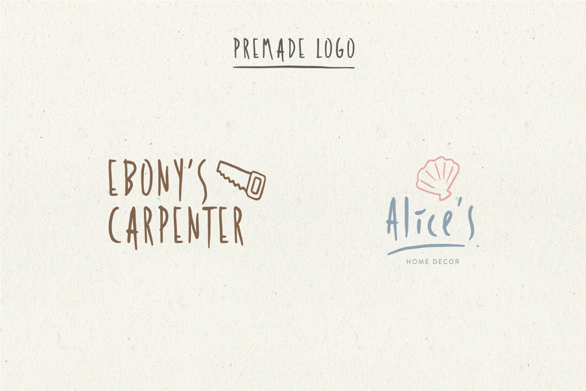 Hiatus Brush Font & Illustrations, a Font by Storyteller Imagery
