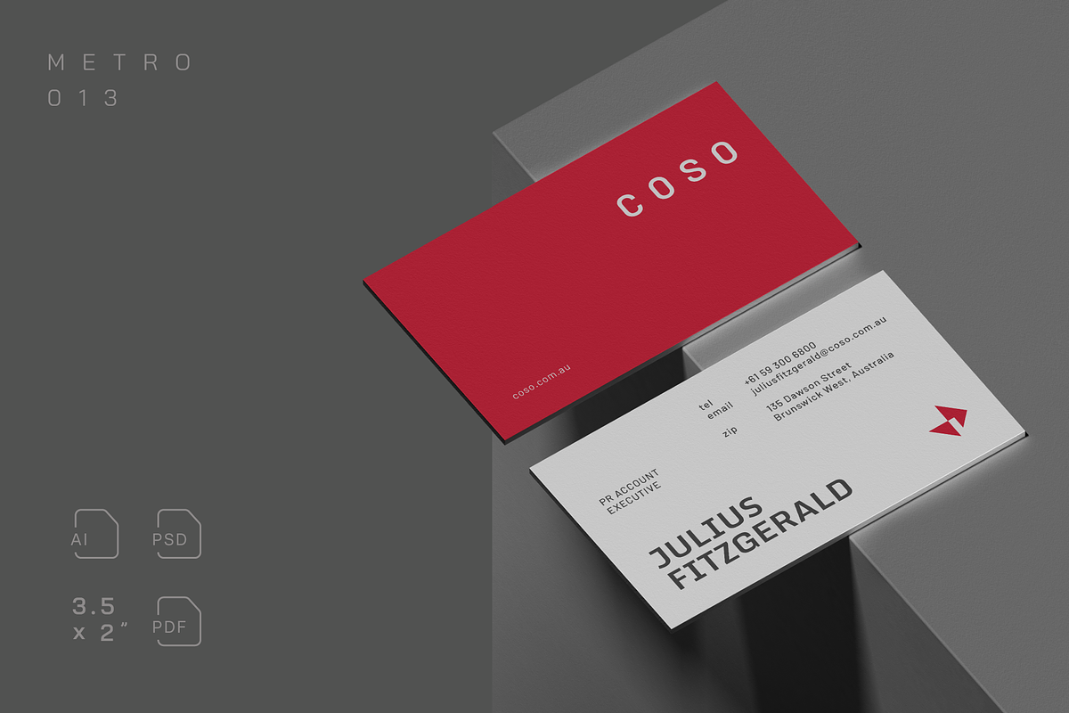 Metro Business Card 013
