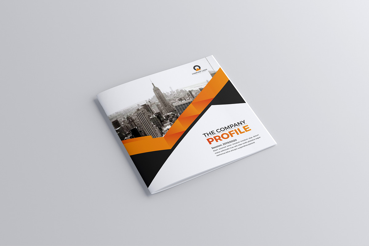 Square Brochure Design Template