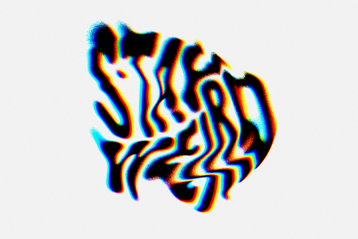 Liquid Distortion Glitch Text Effect, a Layer Style Add-On by Design Squad | Creative Market