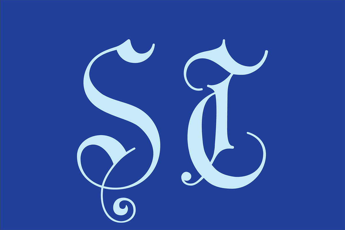 Gothic Initials Four Font, a Script Font by GG Design