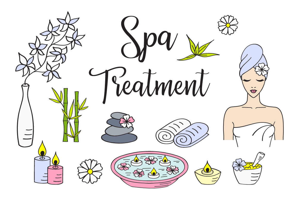 Spa Set, a Healthcare Illustration by Shorena Design