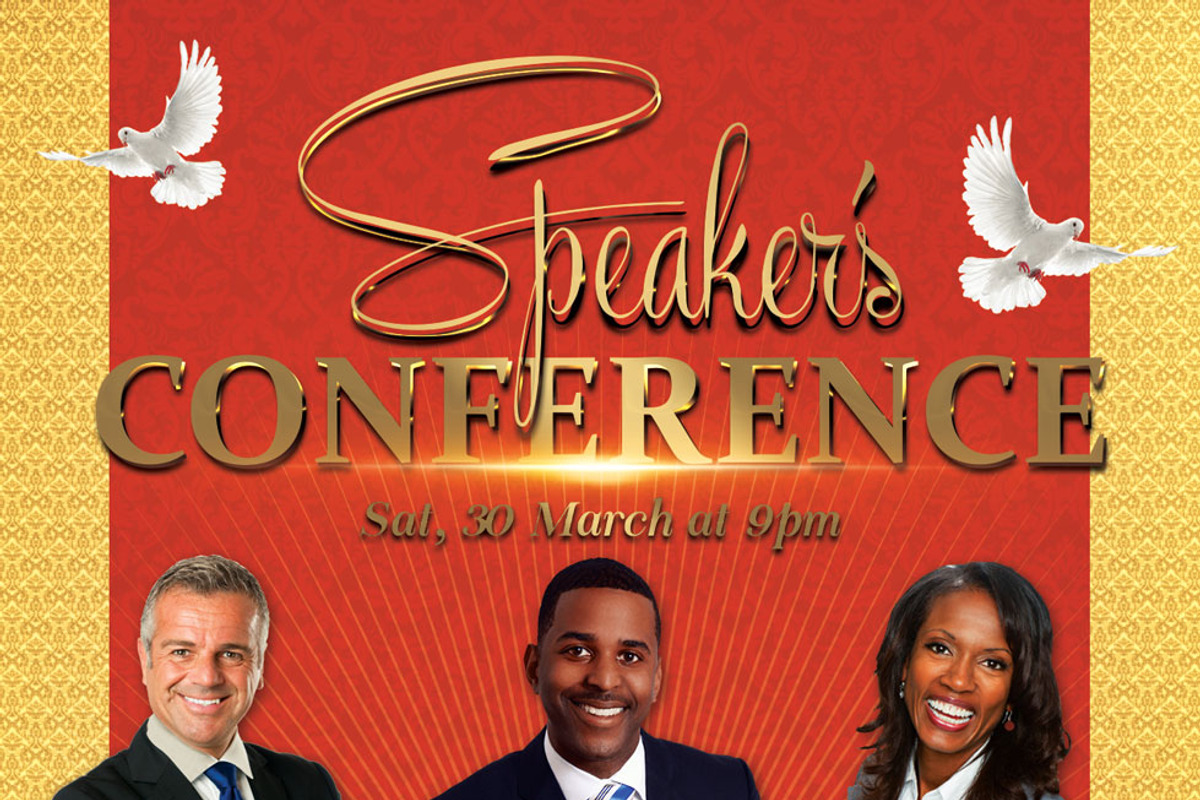 Speaker's Conference Church Flyer, a Flyer Template by Artolus