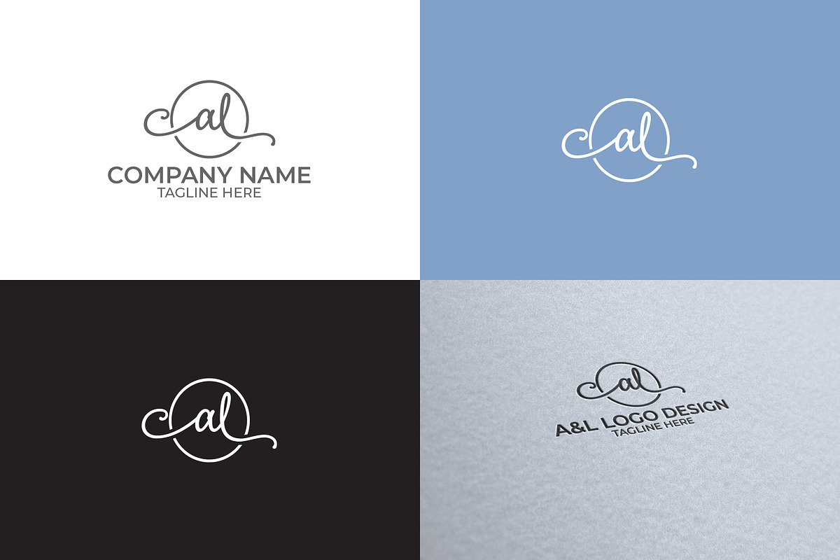 Letter A and L Logo, a Branding & Logo Template by GranzCreative