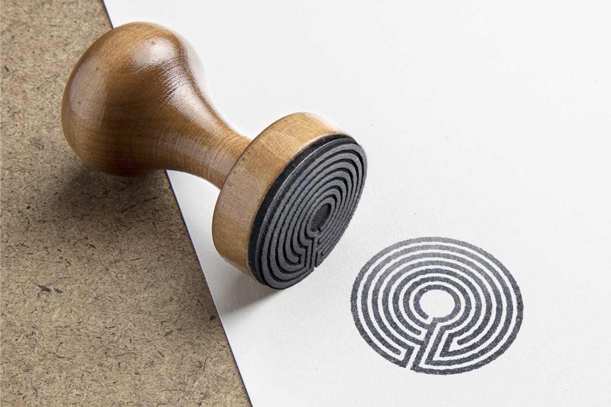 Labyrinth Stamps - Vector & PNG, a Texture Graphic by Offset