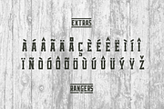 RANGERS FONT, a Font by Alphabet Agency