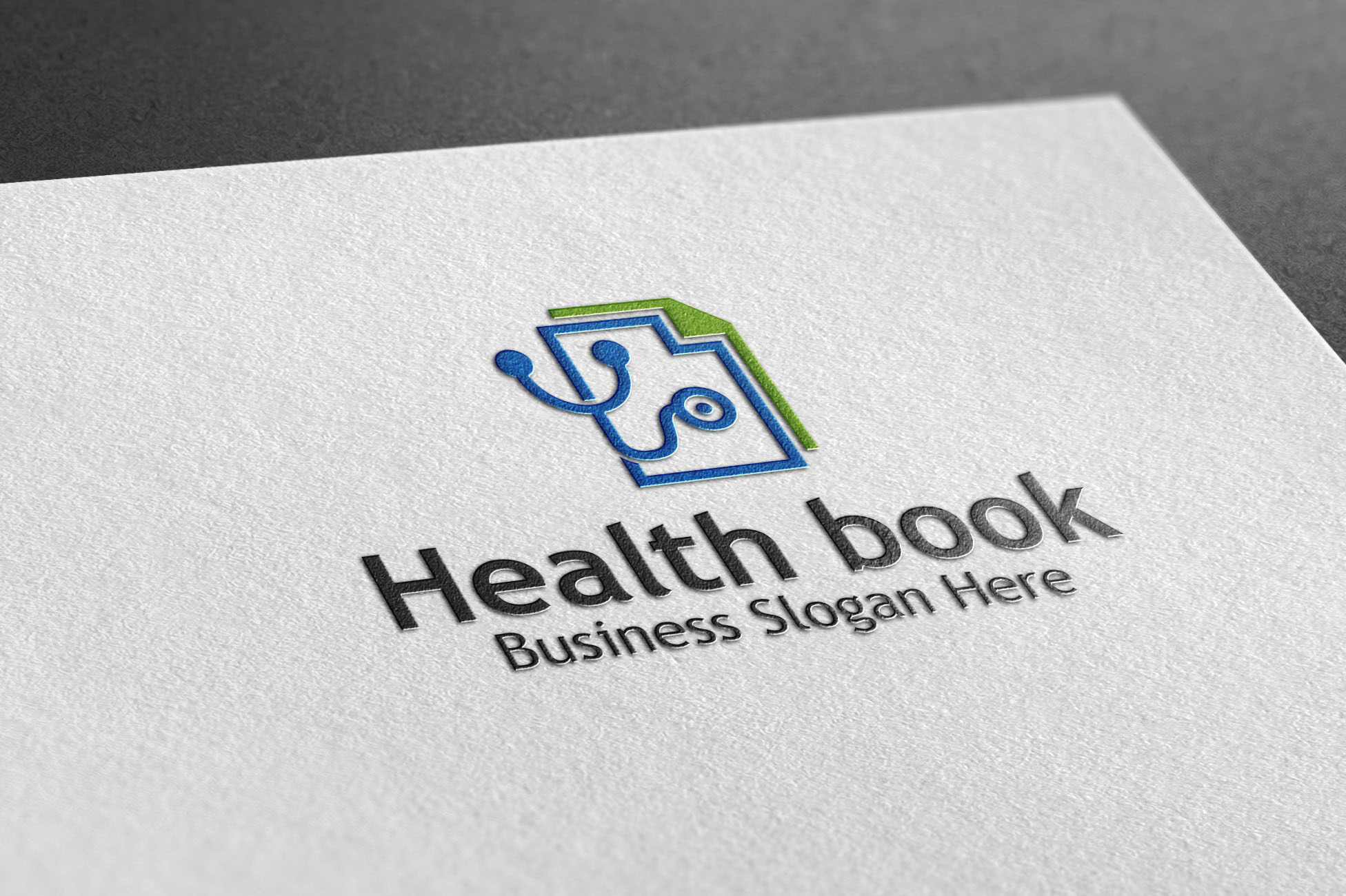 Health Book Style Logo, a Branding & Logo Template by BdThemes