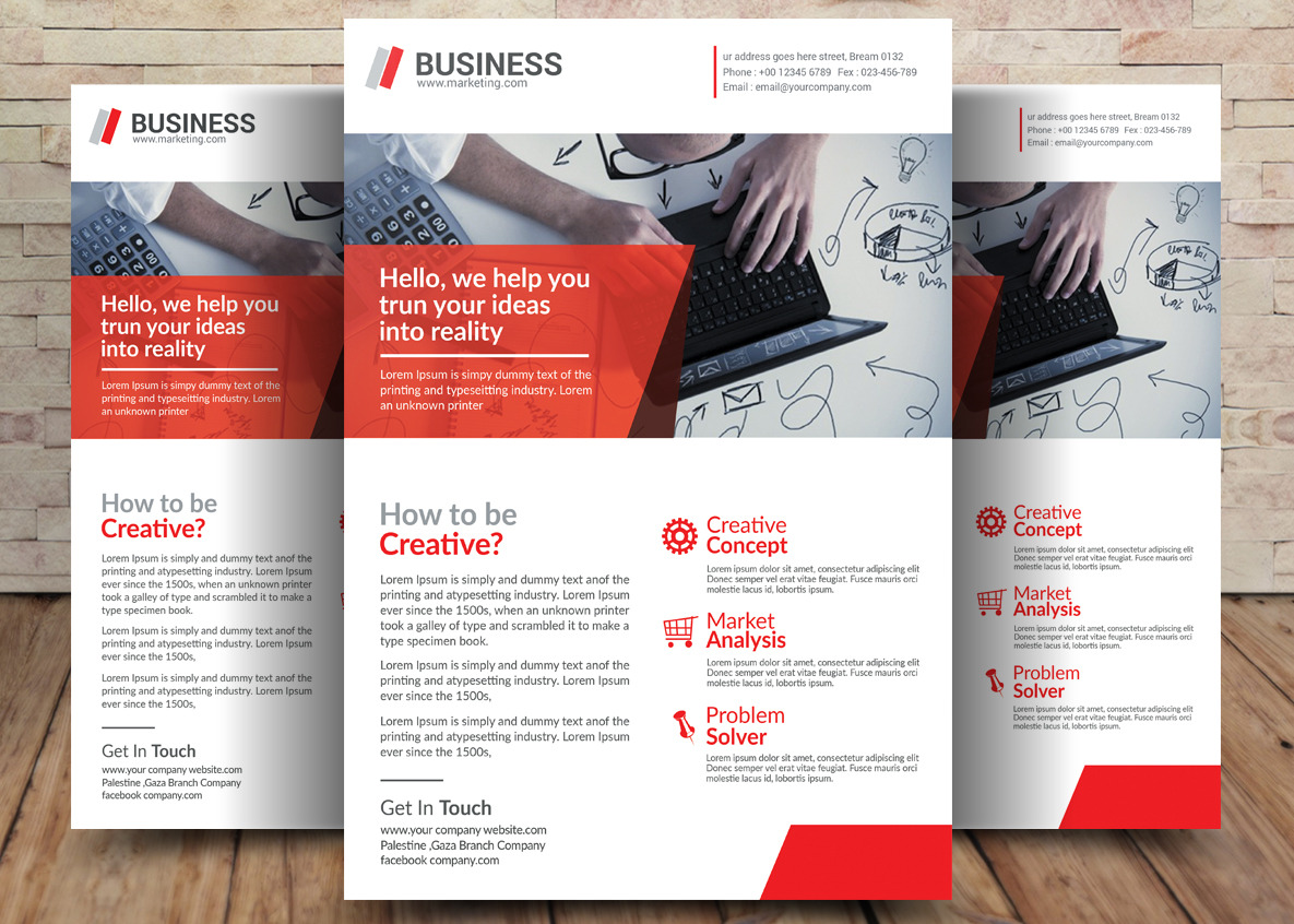 Small Business Flyer, a Flyer Template by graphicforest