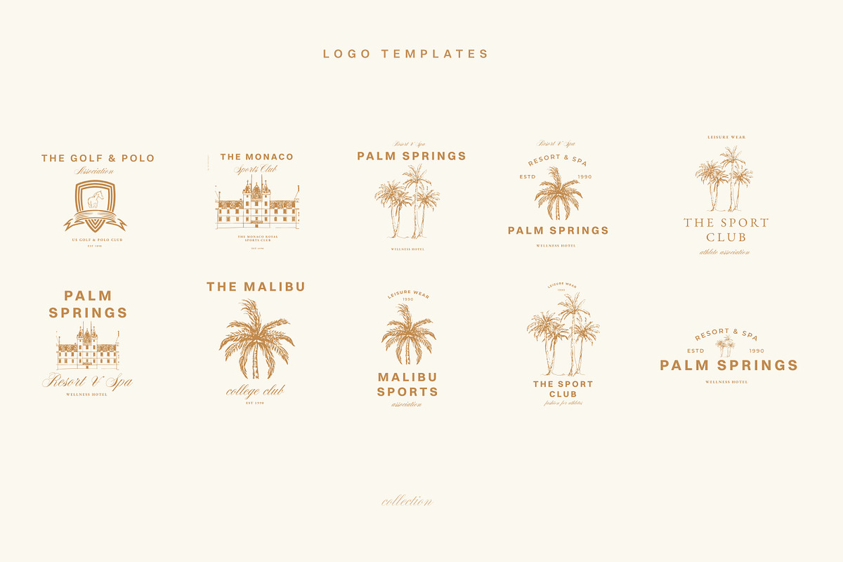 Retro Elegance Line Art & Posters