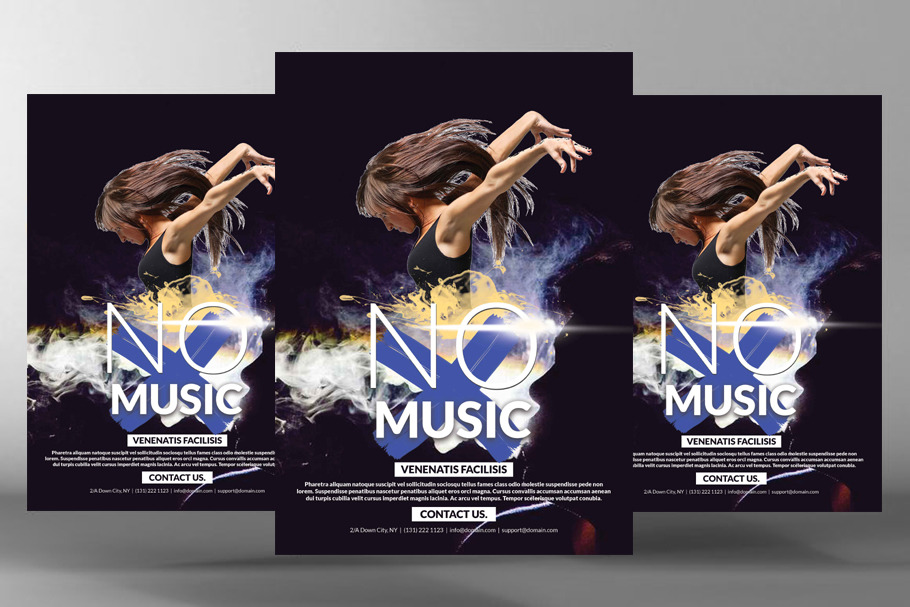 Music Flyer, a Flyer Template by PenciGraphics