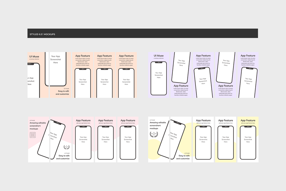 App Store Screenshot Templates