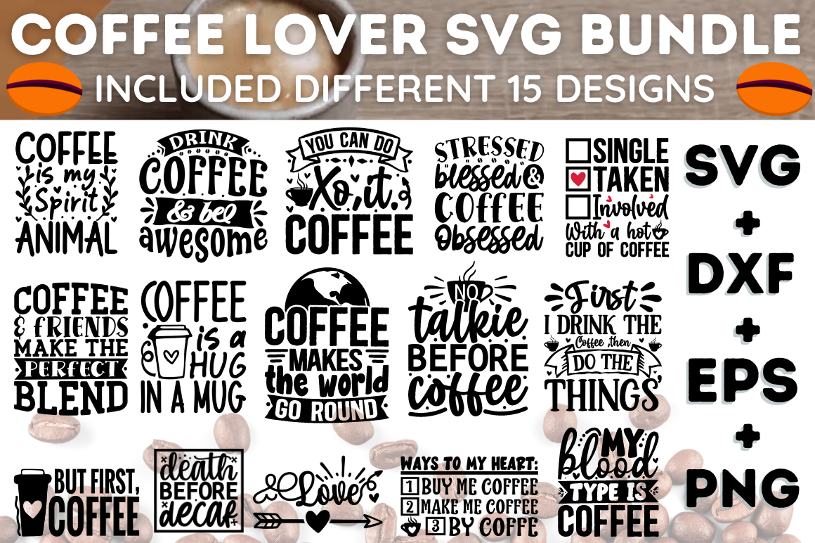 Coffee Lover SVG Bundle