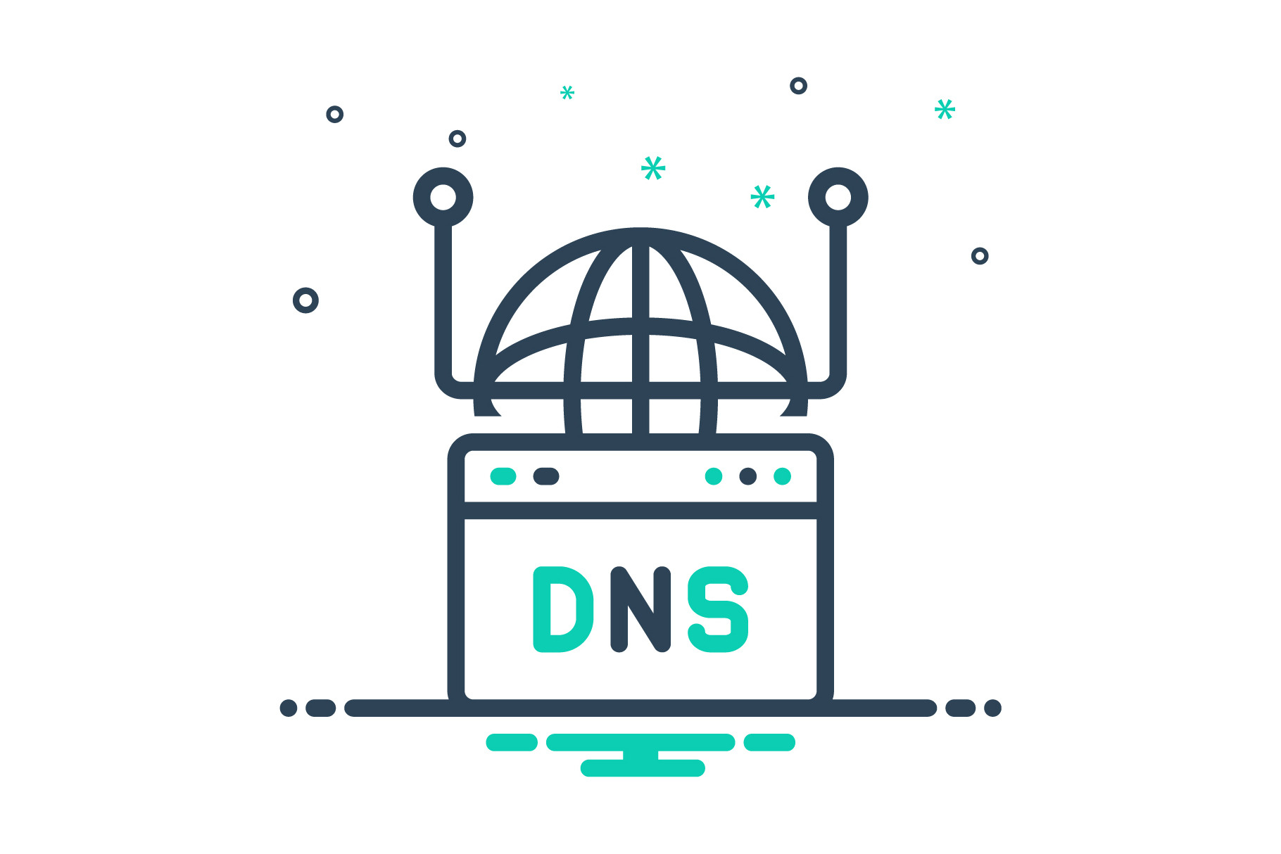 Dns server mix icon, an Icon by Creative priyanka