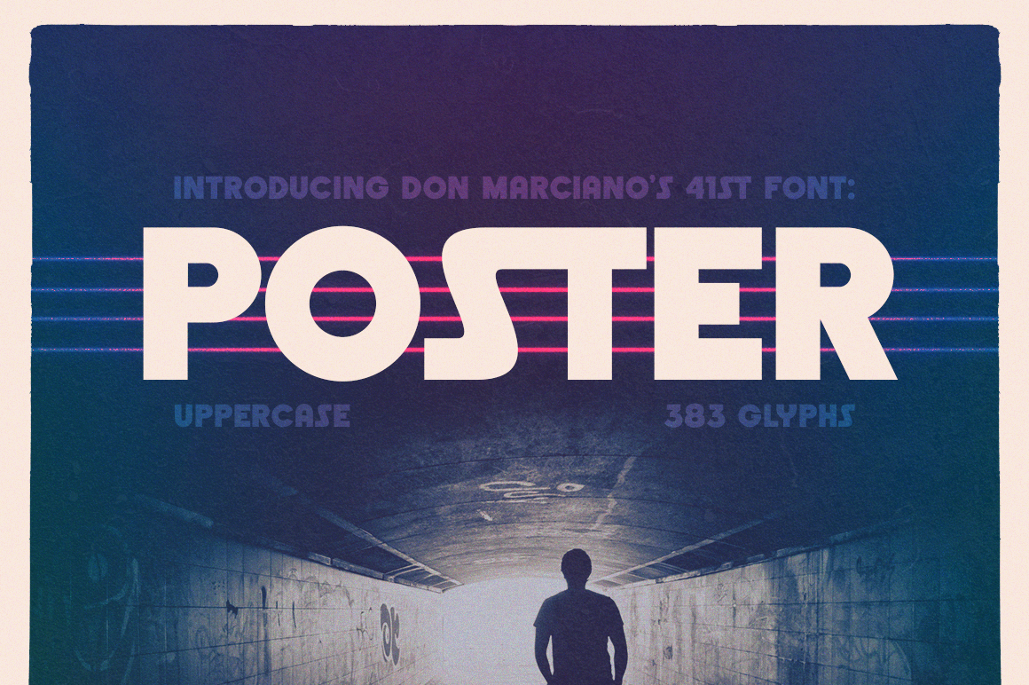 Poster Bold, a Serif Font by DonMarciano | Creative Market