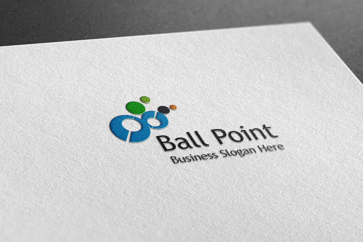 Ball Point Style Logo, a Branding & Logo Template by BdThemes