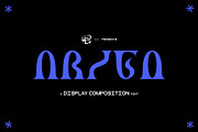ARIGO Display Composition Typeface | Creative Market