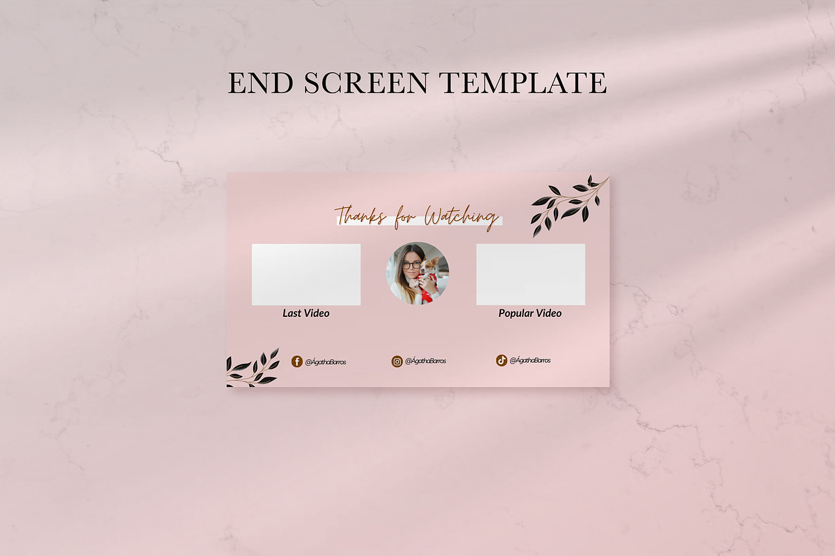 YouTube Channel Branding Kit Canva