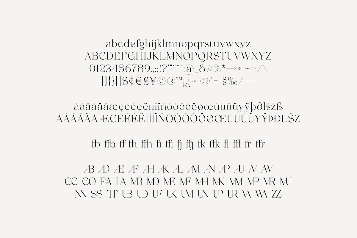 Musque – Unique Elegant Display Font