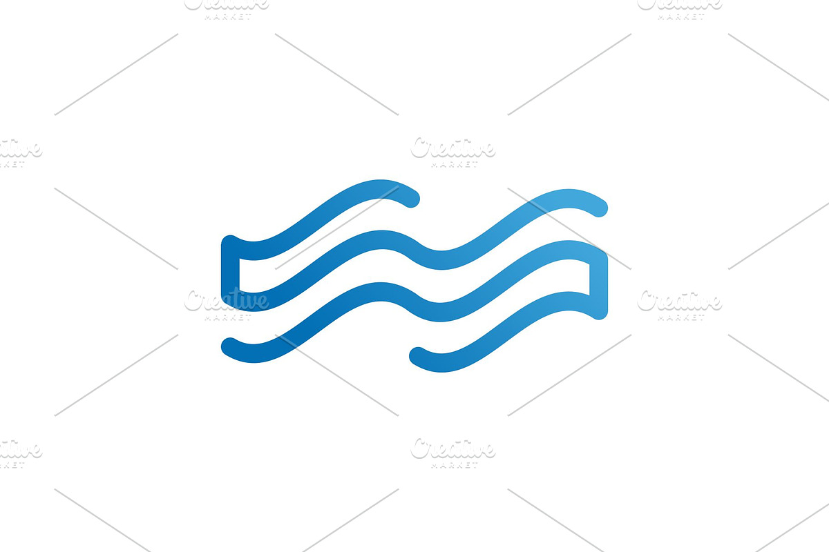 Letter SS Wave Logo, a Branding & Logo Template by Buqancreative ...