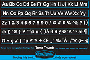 Toms Thumb, a Sans Serif Font by CozyFonts Foundry