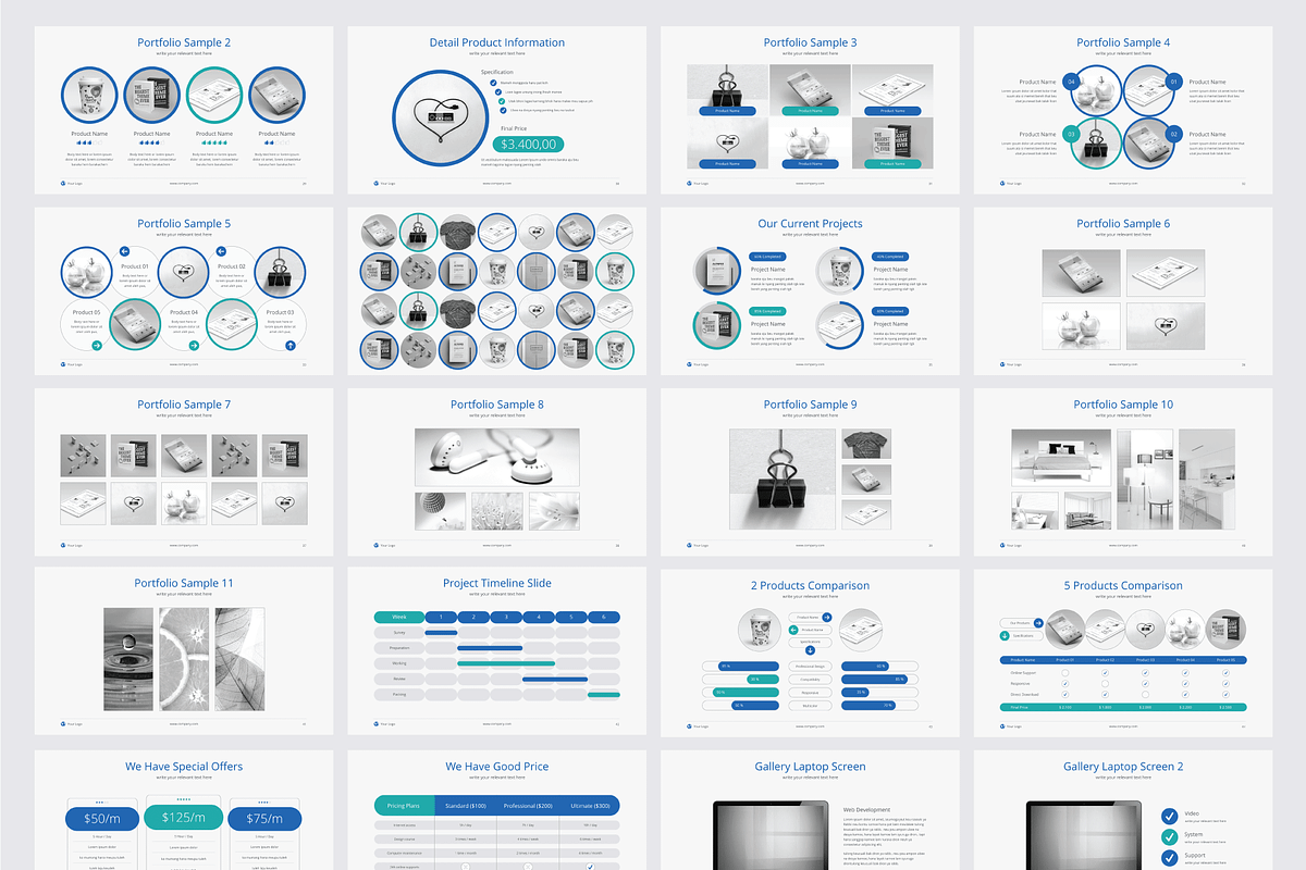 Wonderful PowerPoint Template, a Presentation Template by Shafura