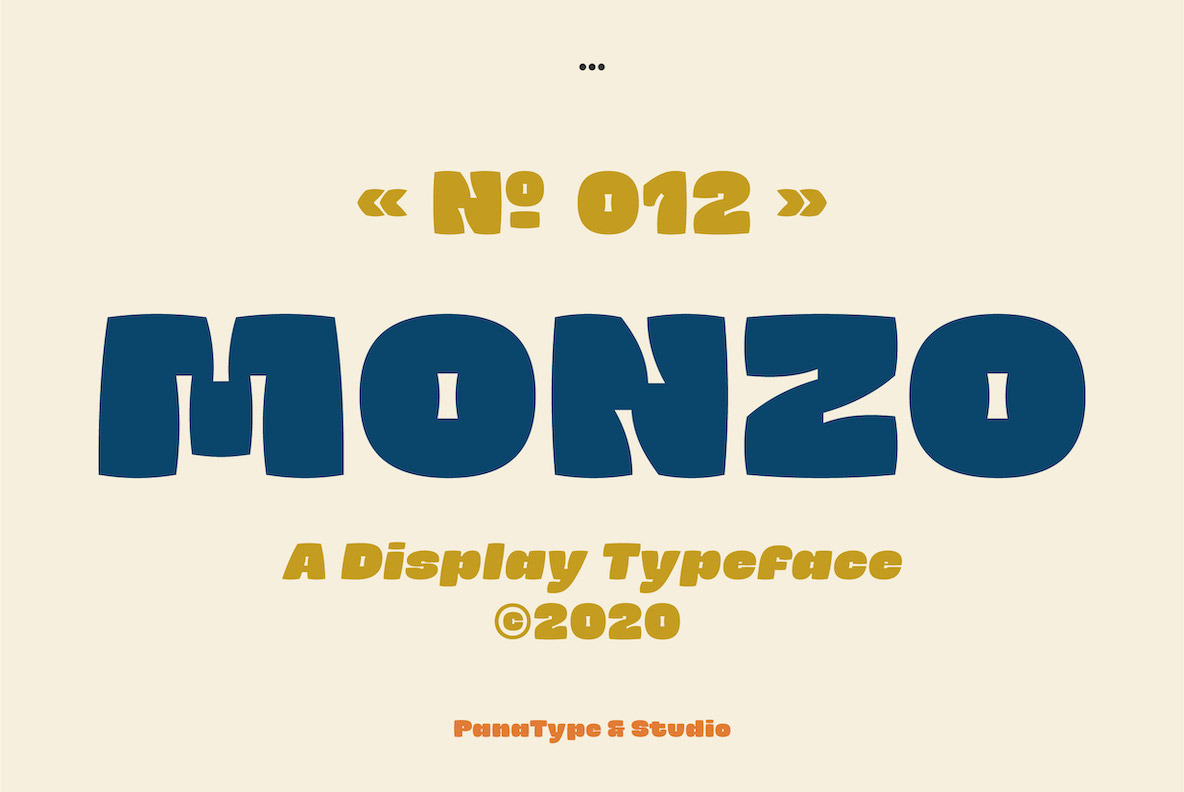 MONZO Display Font, a Sans Serif Font by Panatype™ Studio