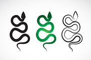 Vector of snake. Animals. Reptile., an Icon by yod67