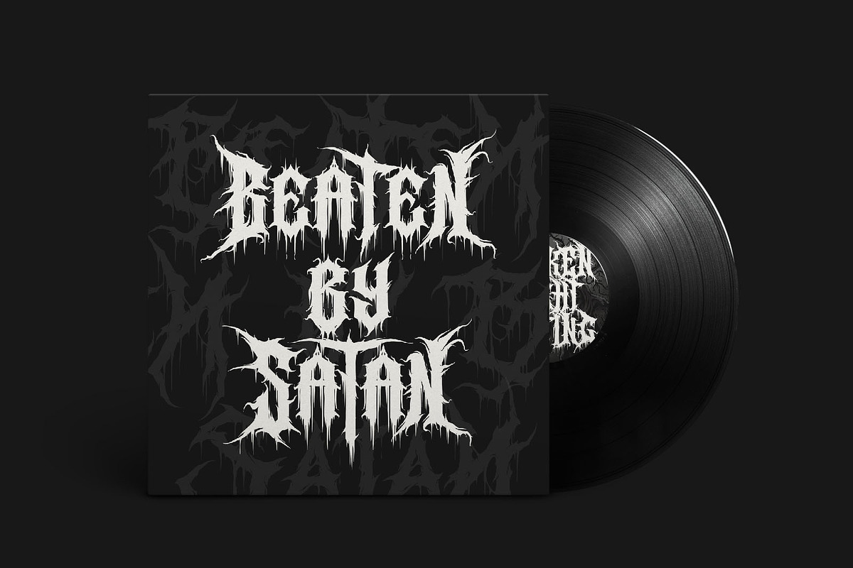 Satan Hunter - Strong Death Metal, a Blackletter Font by Blackmetalfont