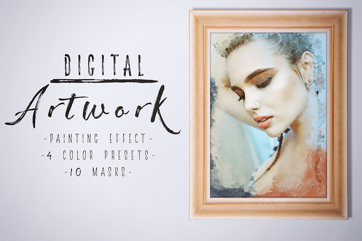 Digital Artwork - Creative Template, an Action Add-On by Creative ...