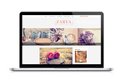 Zarya, Personal Wordpress Blog Theme, a WordPress Template by PremiumCoding