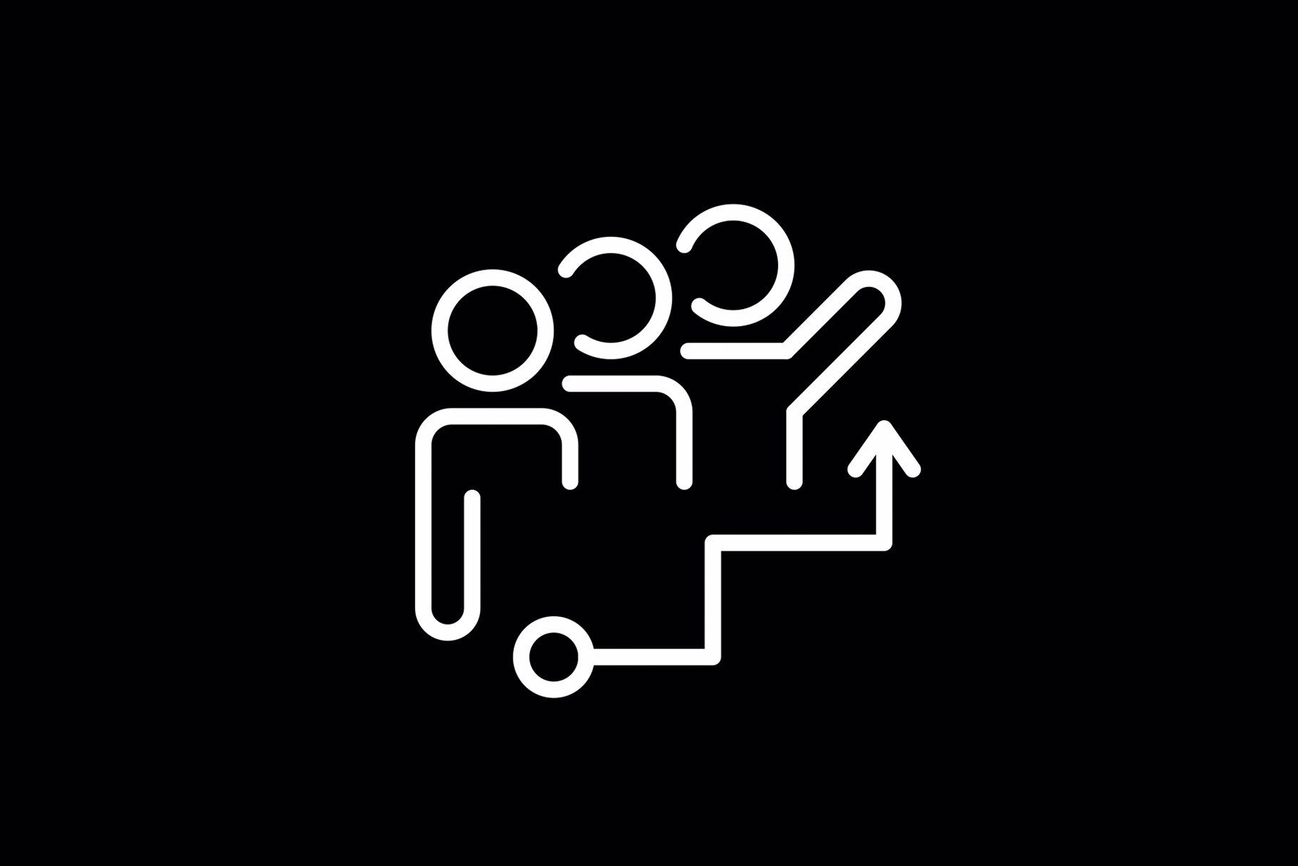 Animated team growth icon, a Websites & App Template by bsd studio
