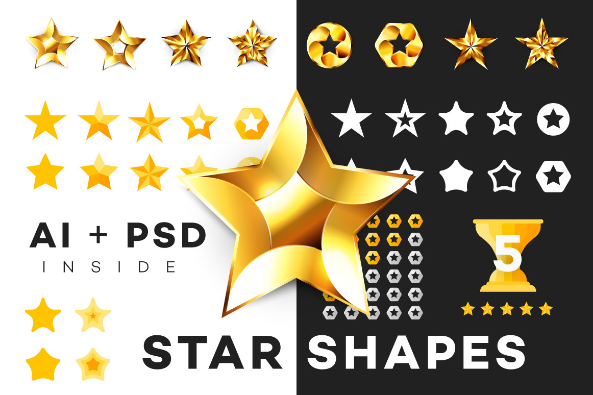 Stars. Mega Bundle., an Icon by Alexey Yarkin