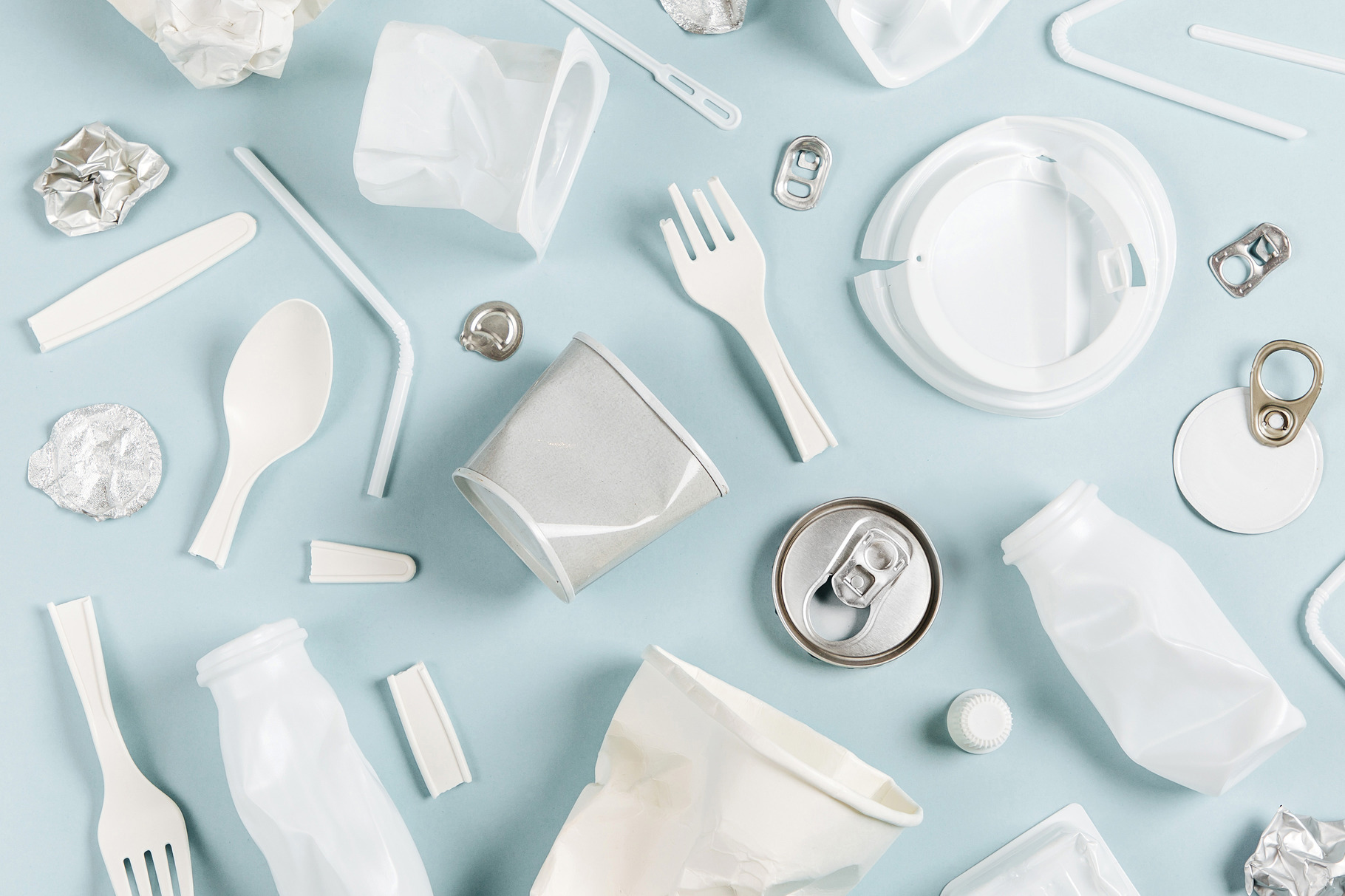 Pattern with single use plastic, an Arts & Entertainment Photo by Maria ...