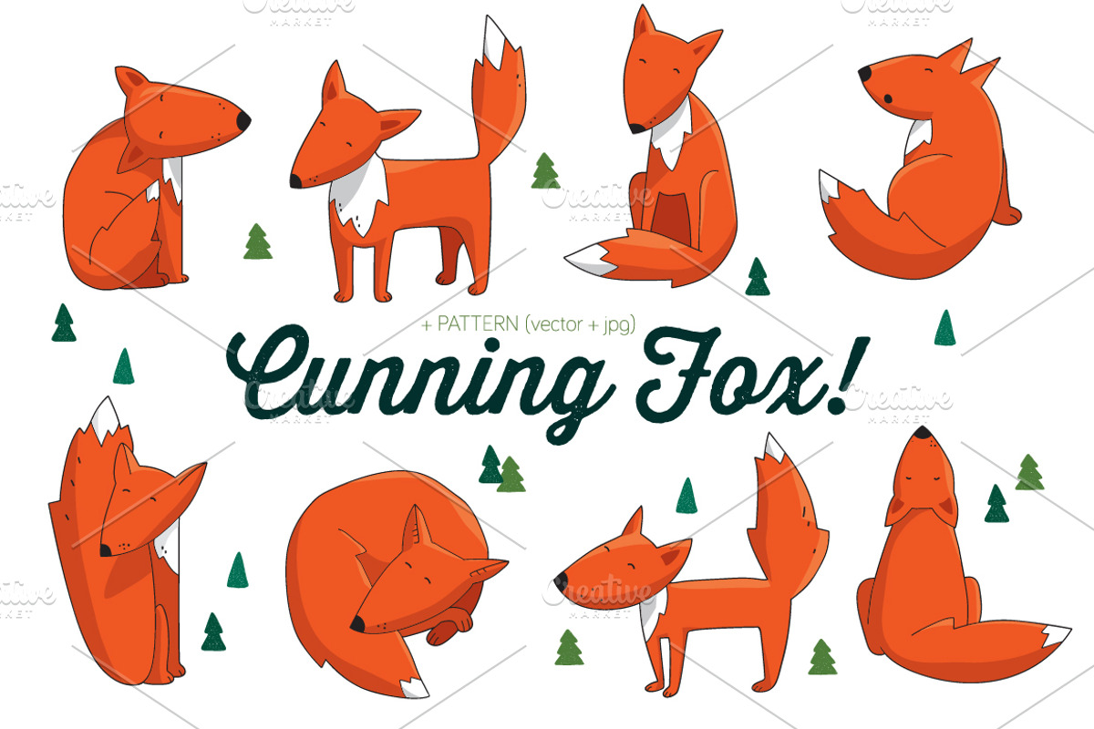 Cunning Fox!, an Animal Illustration by YuliaBiser