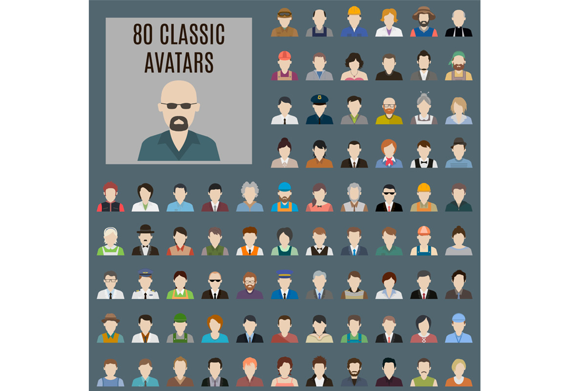 Classic avatars, an Object Graphic by Stoker-13