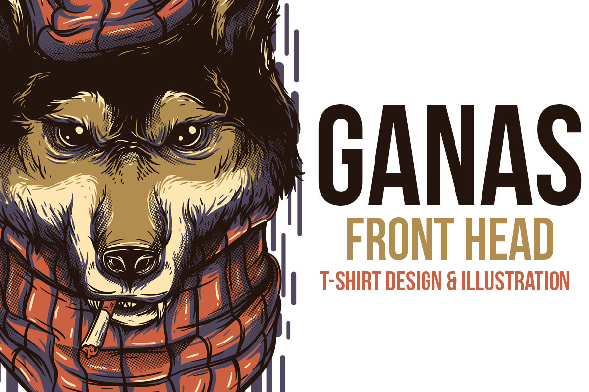 Ganas Illustration, an Animal Illustration by badsyxn