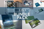 Bundle 3x Brochure Multiformat, a Brochure Template by Creative Template