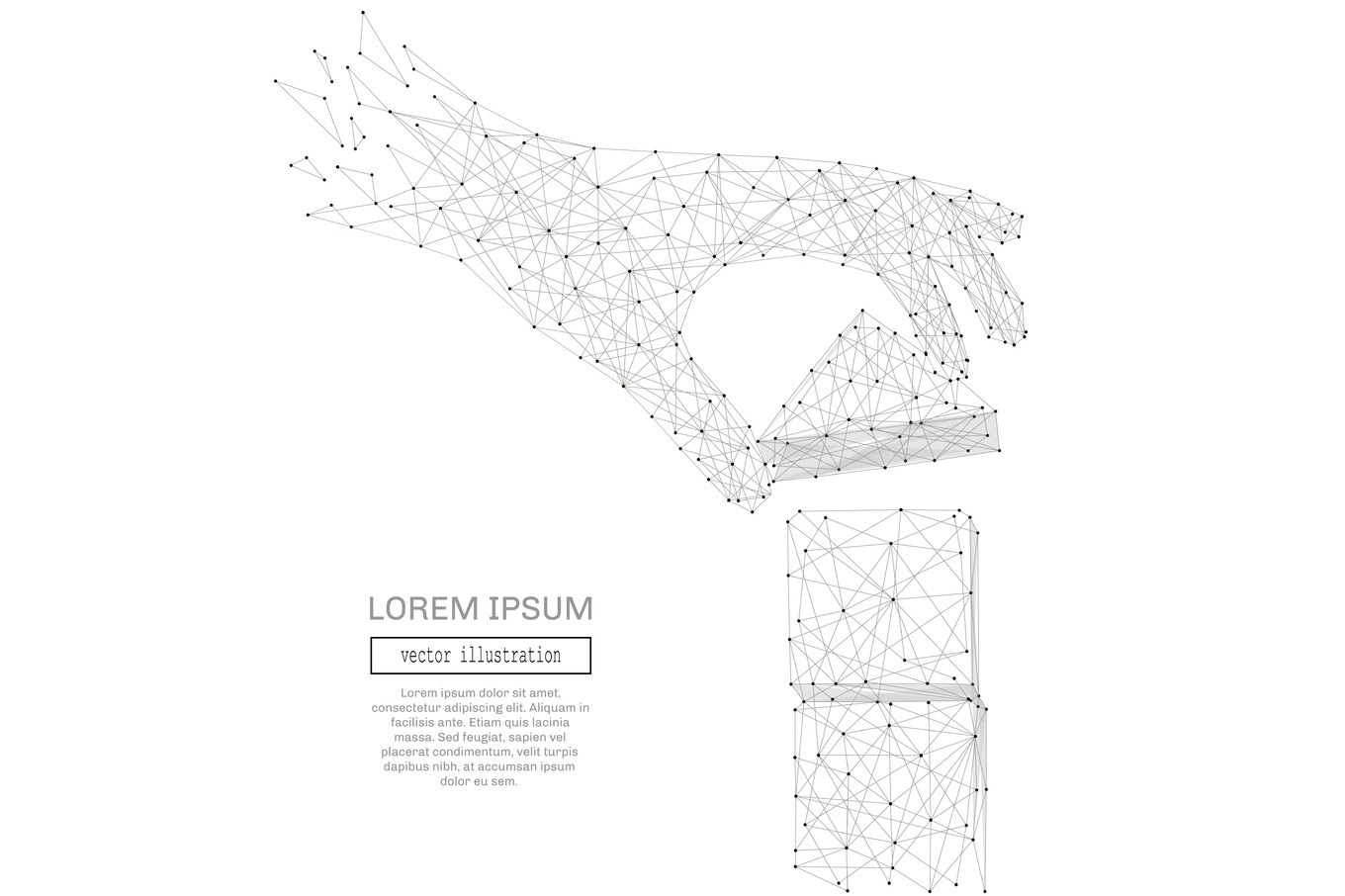 hand pick up the high tower, an Object Graphic by ANTTONIART