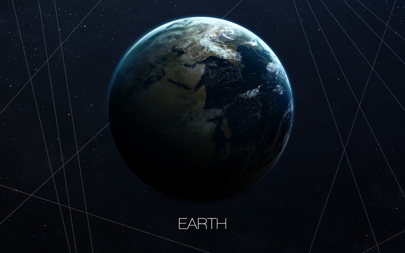 Earth high resolution images presents planets of the solar system this ...