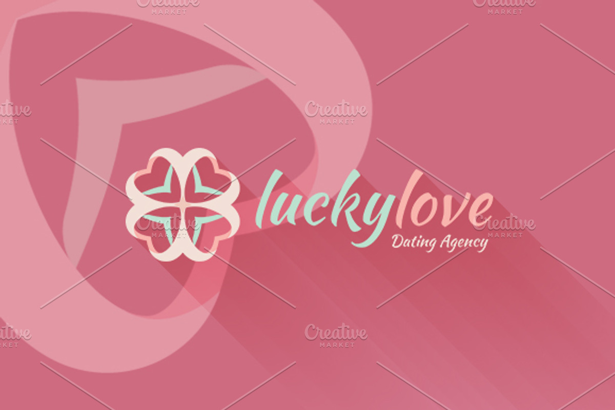 Lucky Love Dating Agency, a Branding & Logo Template by LuisFaus ...