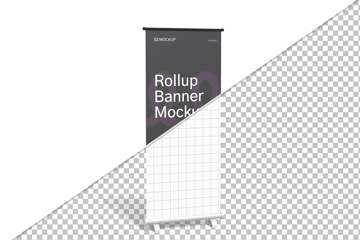 Retractable RollUp Banner Mockup