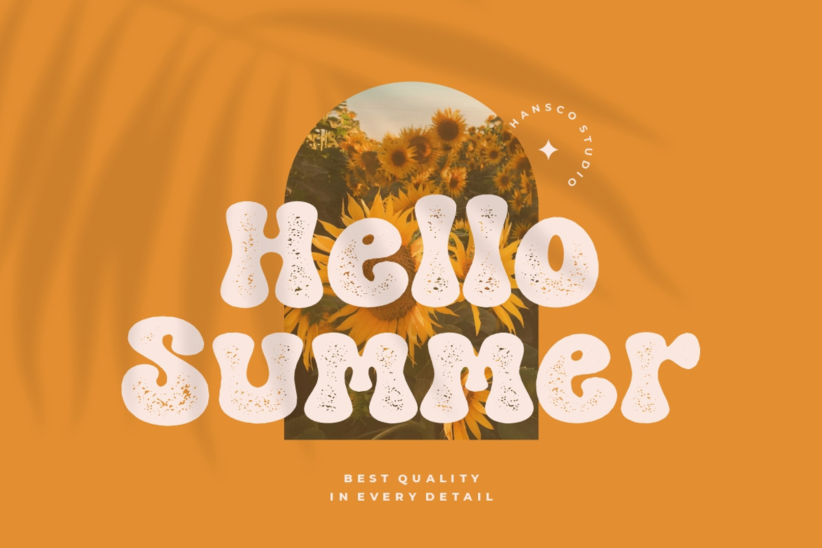 Super Vibes - Retro Groovy Style, a Font by HansCo Studio | Creative Market