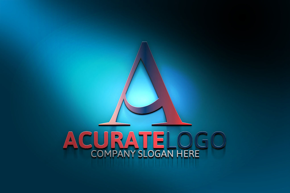 Acurate Logo / Letter, a Branding & Logo Template by Josuf Media ...