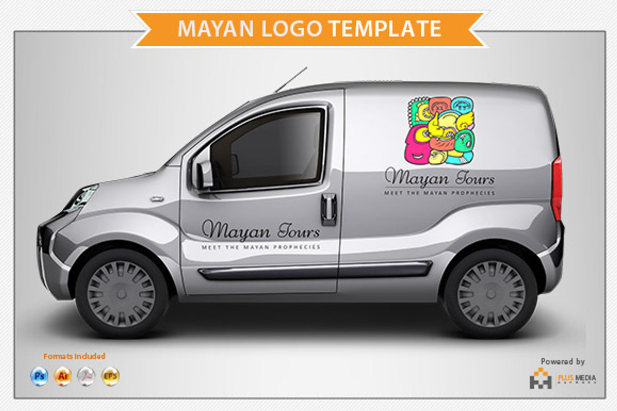 Mayan Logo Template, a Branding & Logo Template by Plus Media