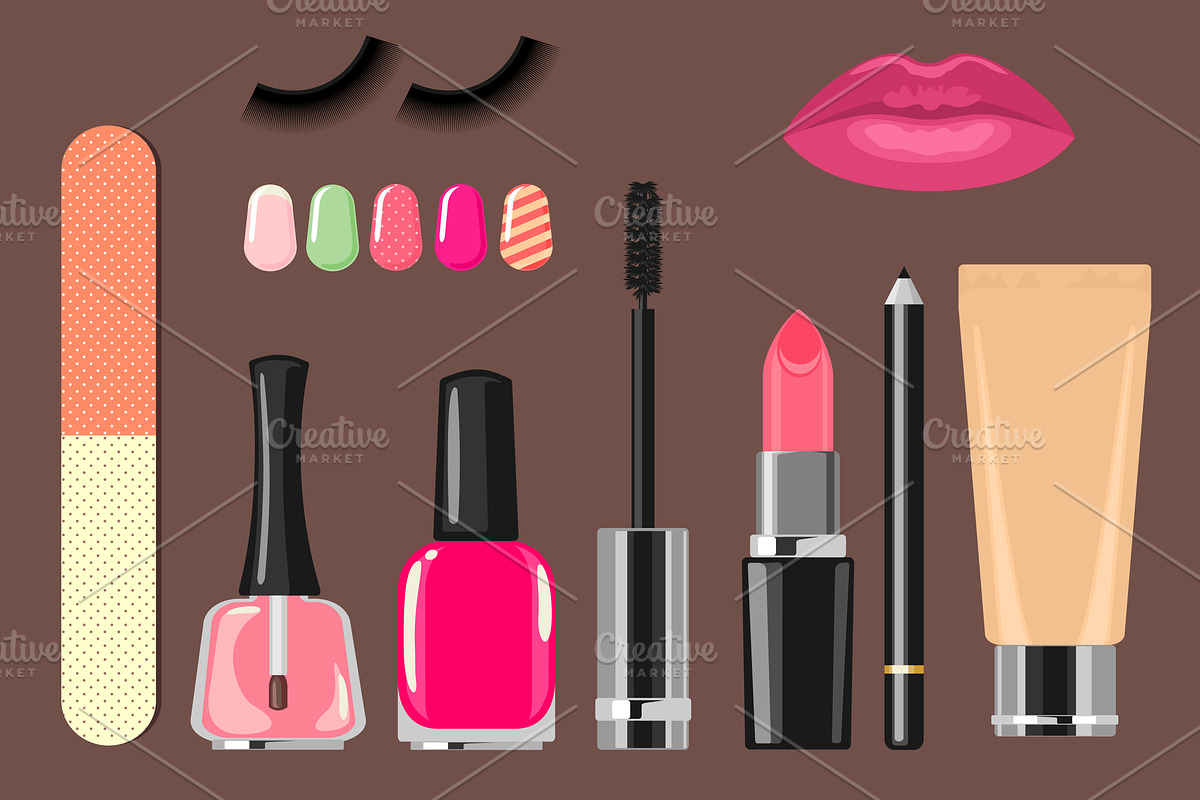 Make up vector collection, an Object Graphic by LoveDesignShop