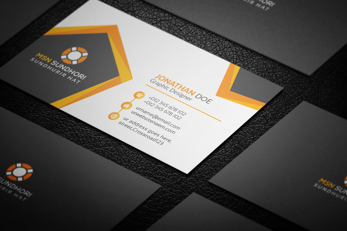 Business Card, a Business Card Template by Pixelpick